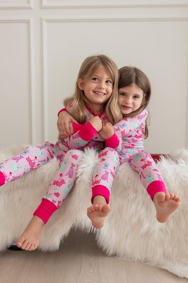 Discover Soft & Stylish Girls Bamboo Pajamas | PB & Grape