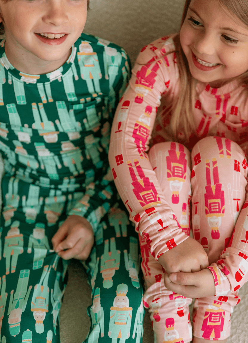 Bamboo Nutcracker Pajamas - Festive Comfort by PB & Grape
